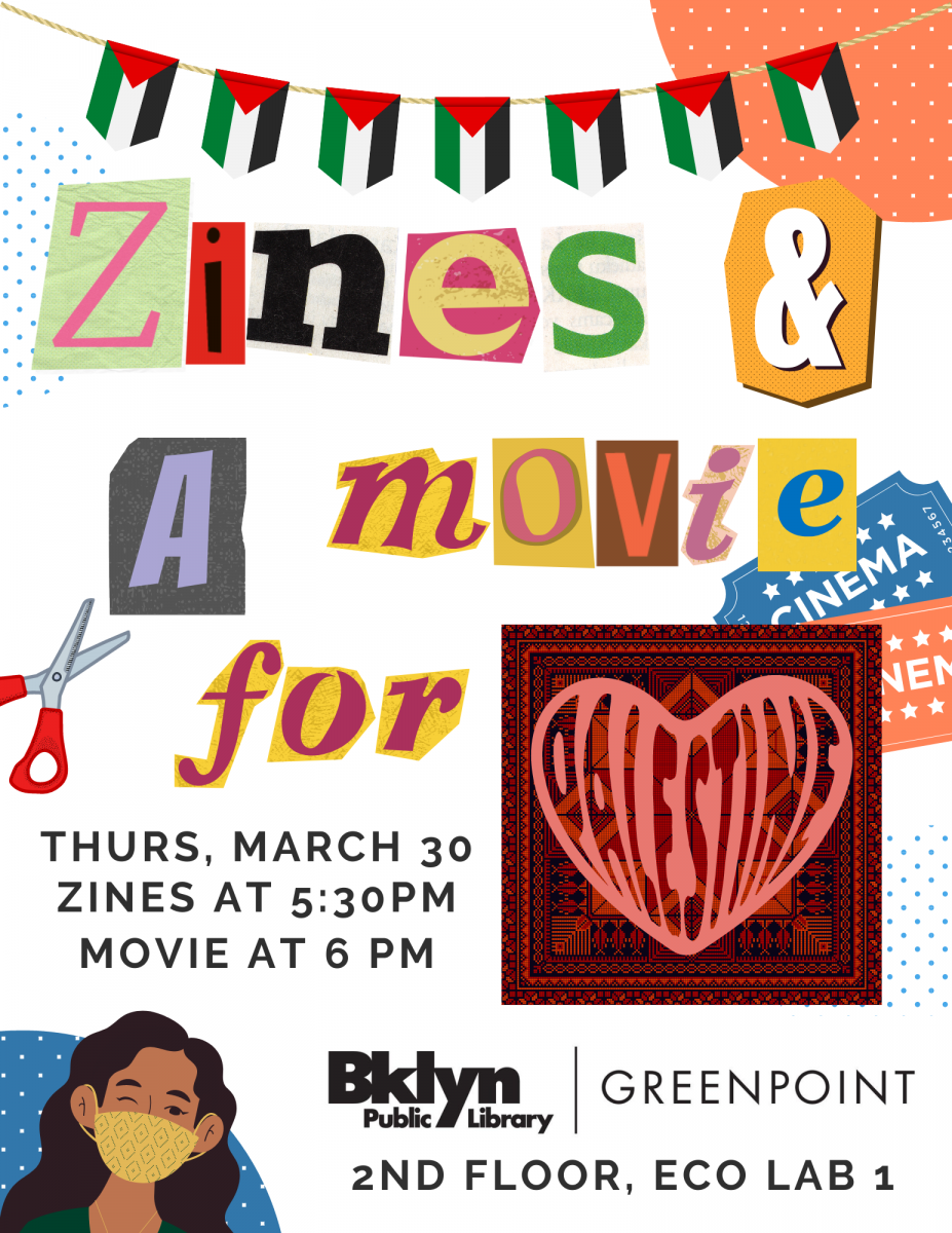 Zines & A Movie For Palestine | Brooklyn Public Library