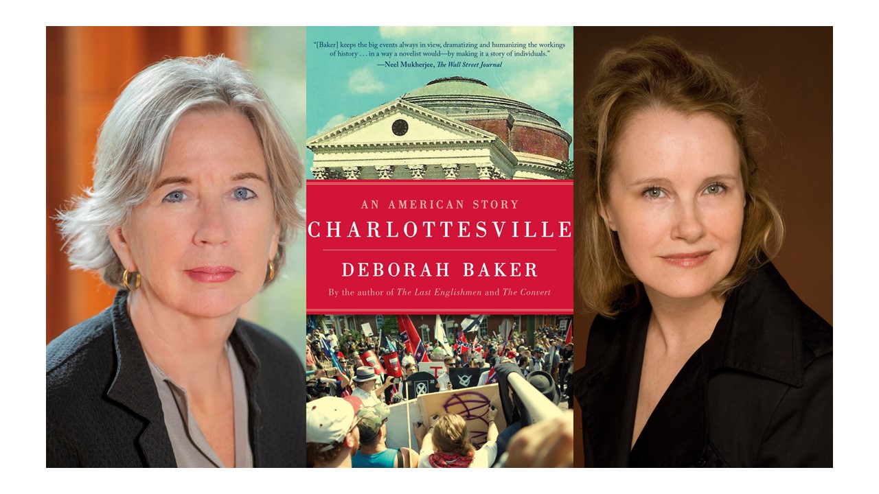 Deborah Baker Discusses Charlottesville with Lorraine Adams | Brooklyn ...