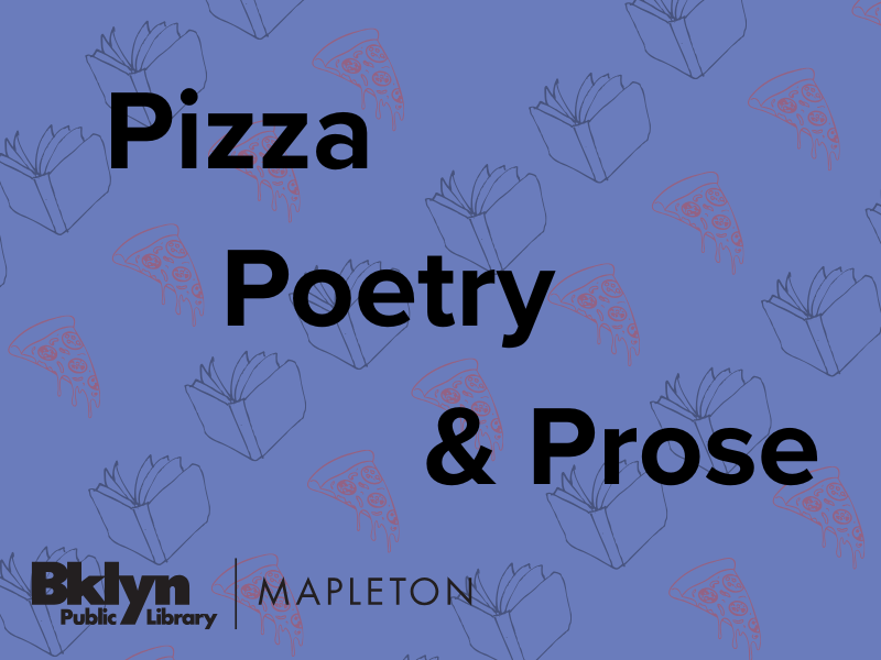 Pizza, Poetry, and Prose with Sidik Fofana | Brooklyn Public Library