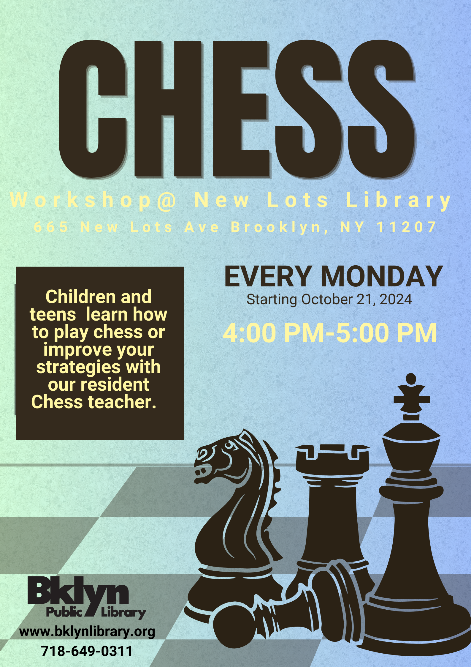 Chess Workshop | Brooklyn Public Library