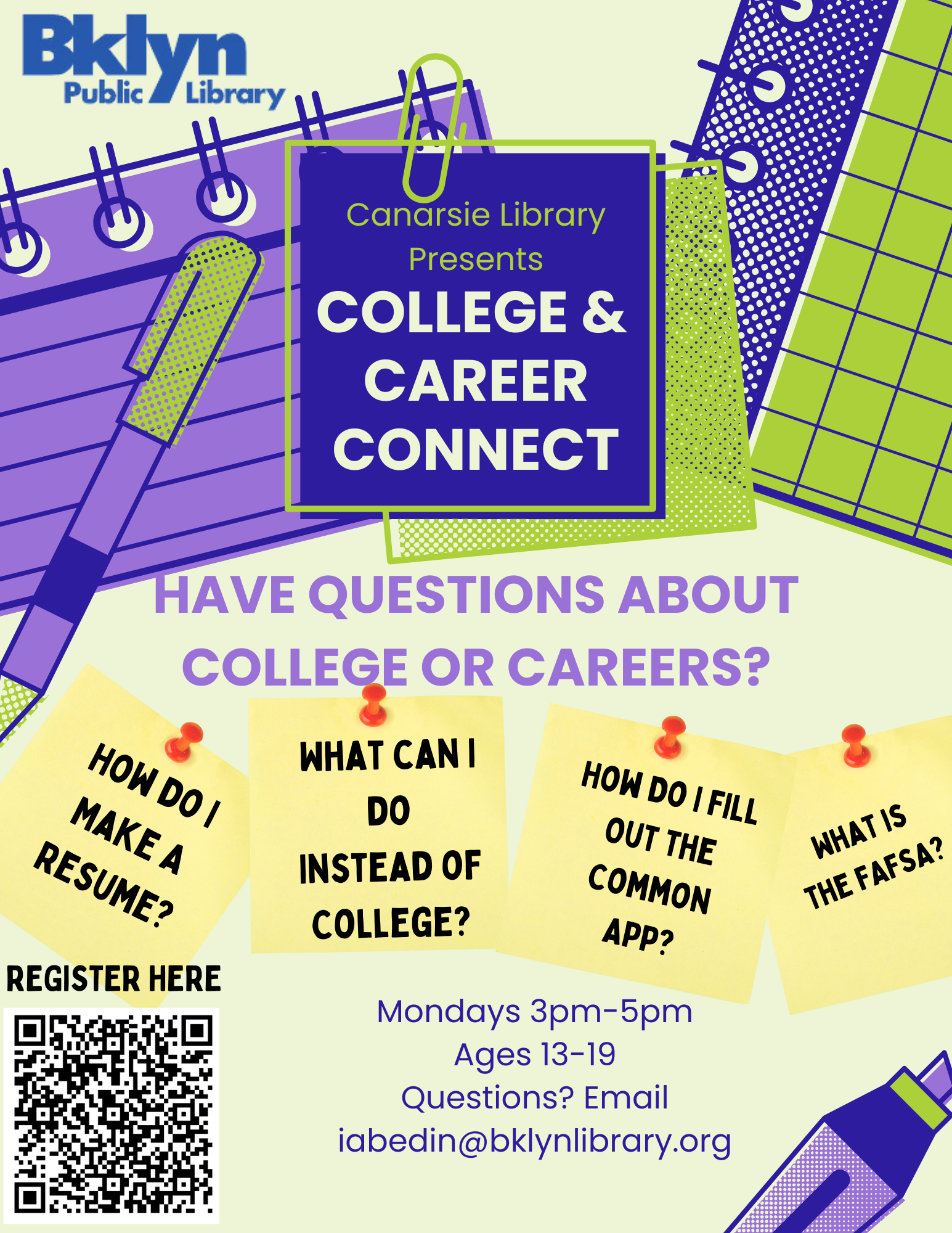 College and Career Connect | Brooklyn Public Library