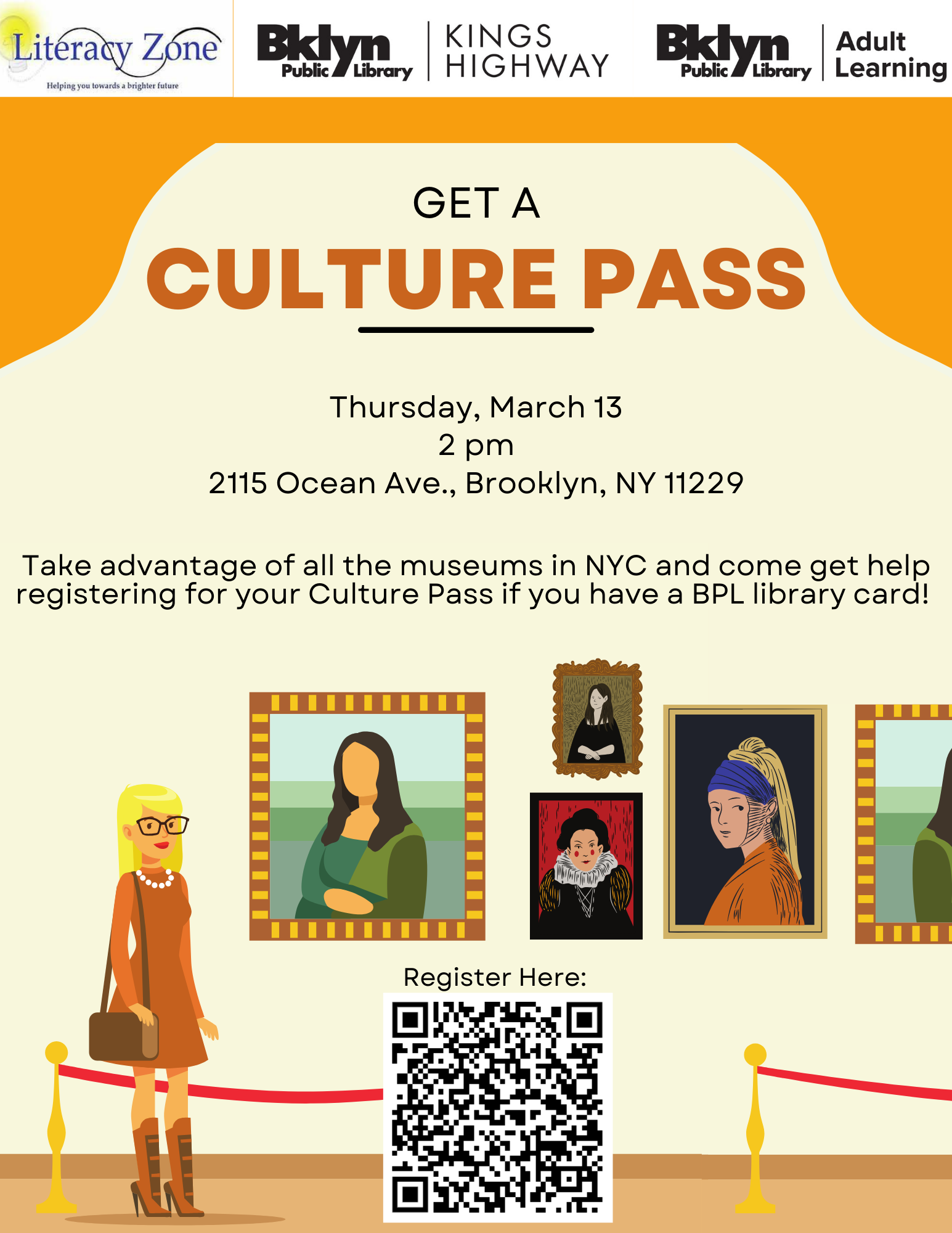 Culture Pass Presentation | Brooklyn Public Library