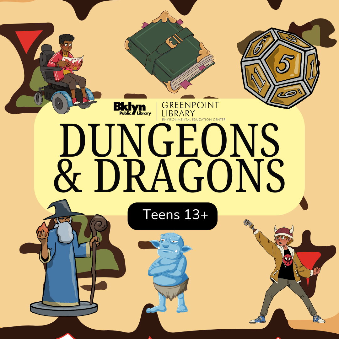 Gaming for Teens: Dungeons & Dragons (Session 1) | Brooklyn Public Library