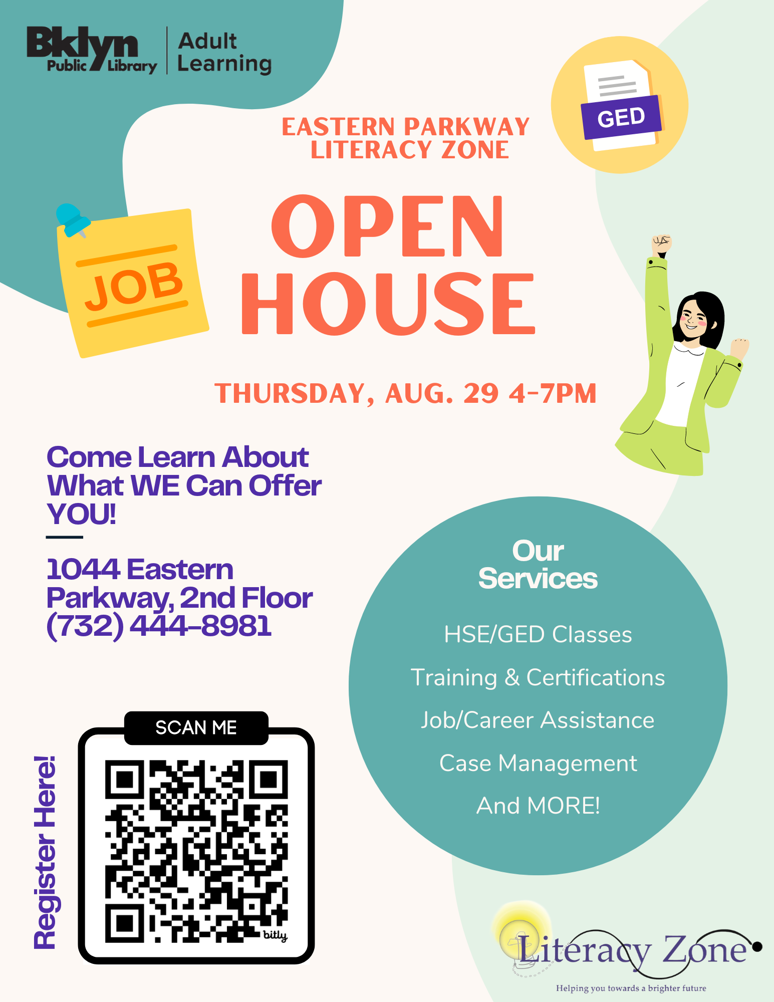 Eastern Parkway Literacy Zone Open House | Brooklyn Public Library