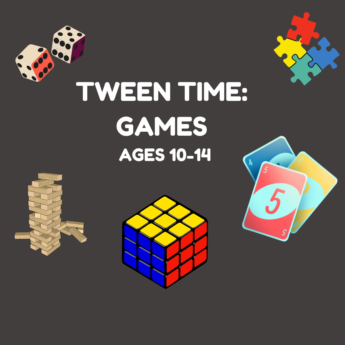 Tween Time: Games | Brooklyn Public Library