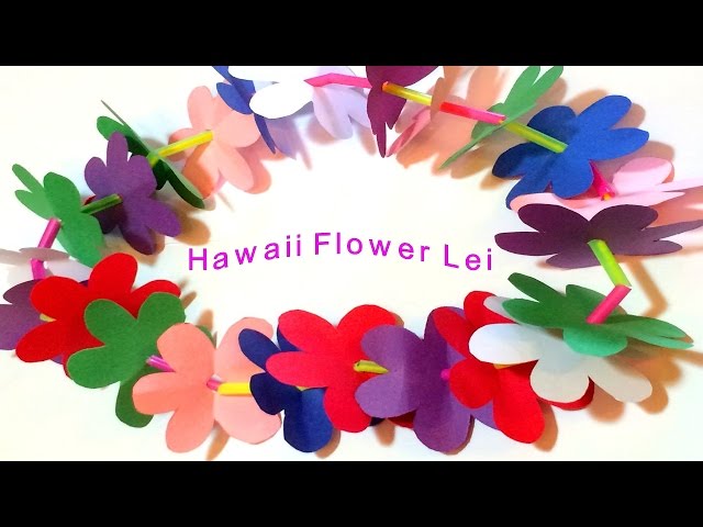 Grab & Go @ Talea Craft kit - Make Hawaiian Leis -a flower necklaces ...
