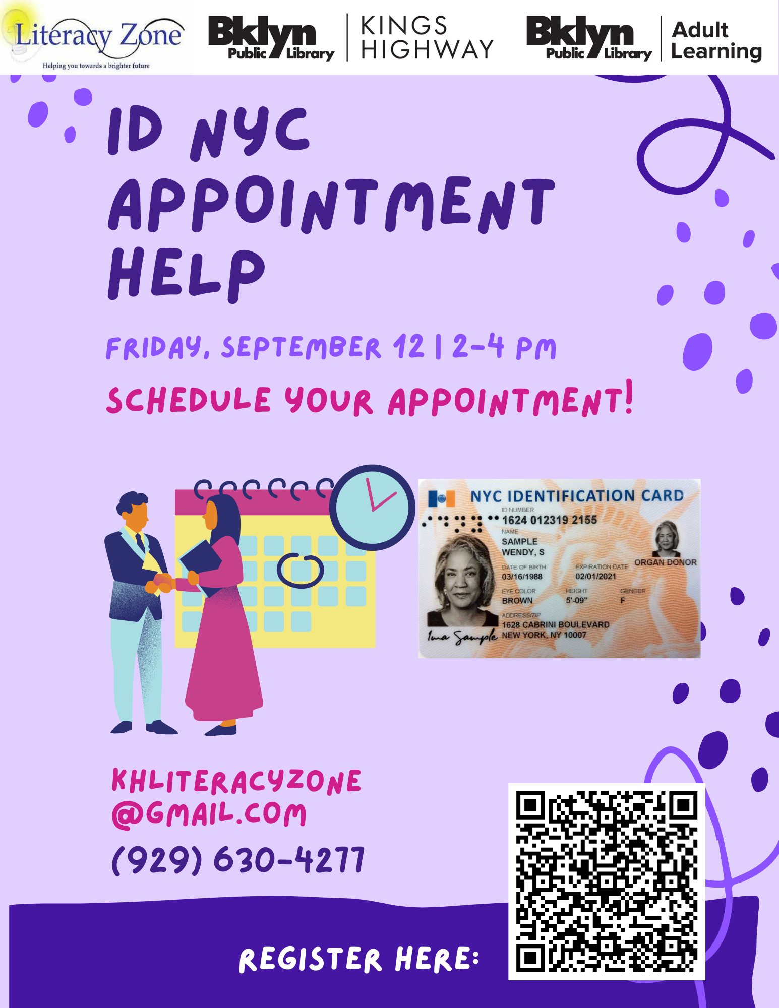 ID NYC Appointment Help | Brooklyn Public Library