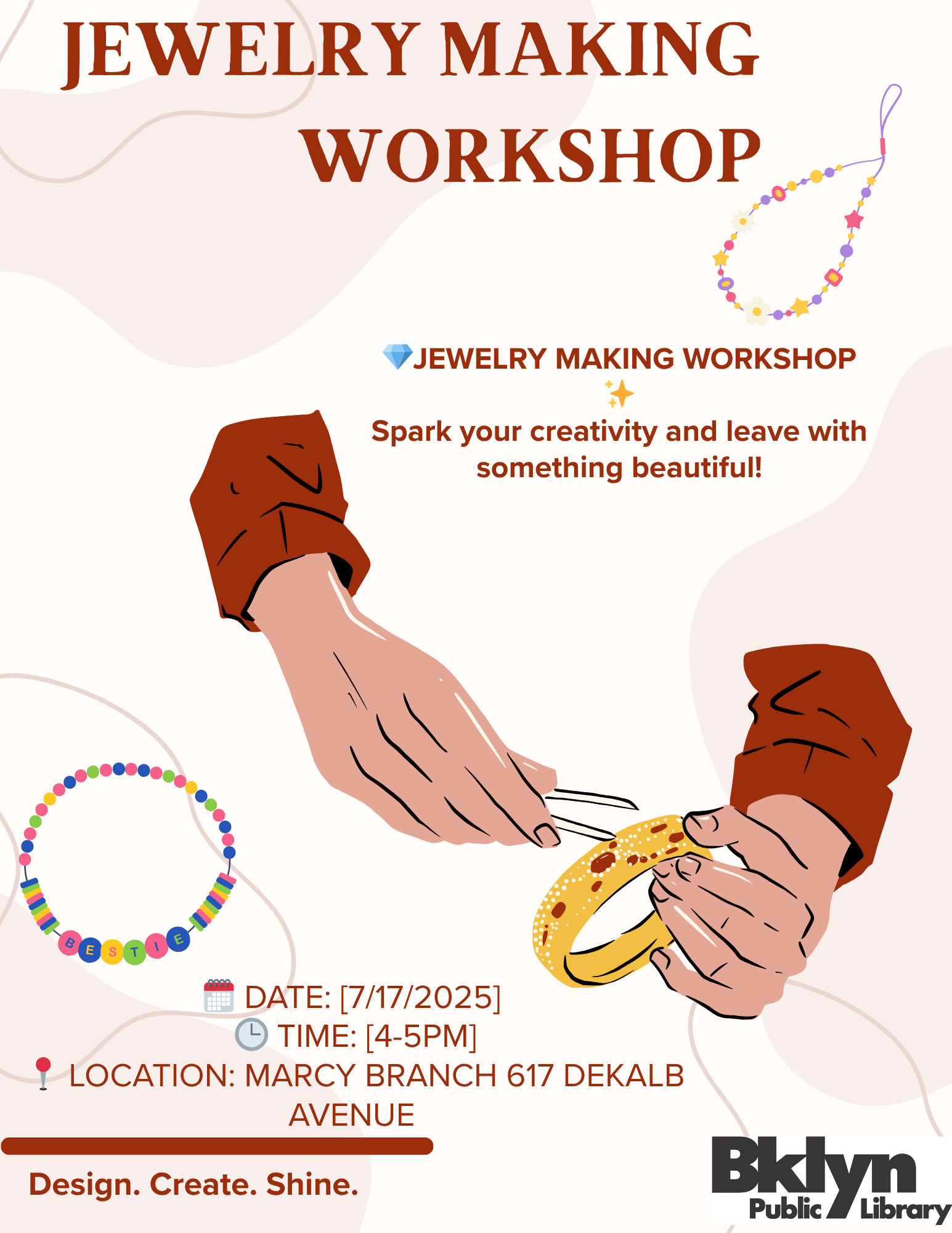 Jewelry Making | Brooklyn Public Library