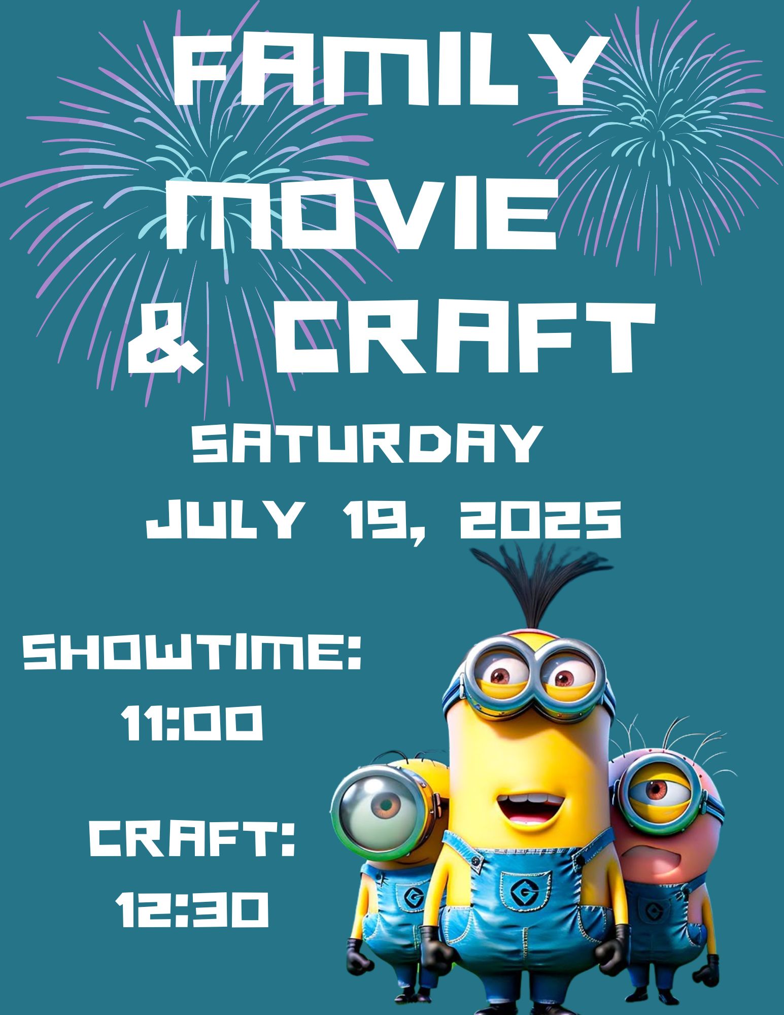 Family Movie & Craft | Brooklyn Public Library
