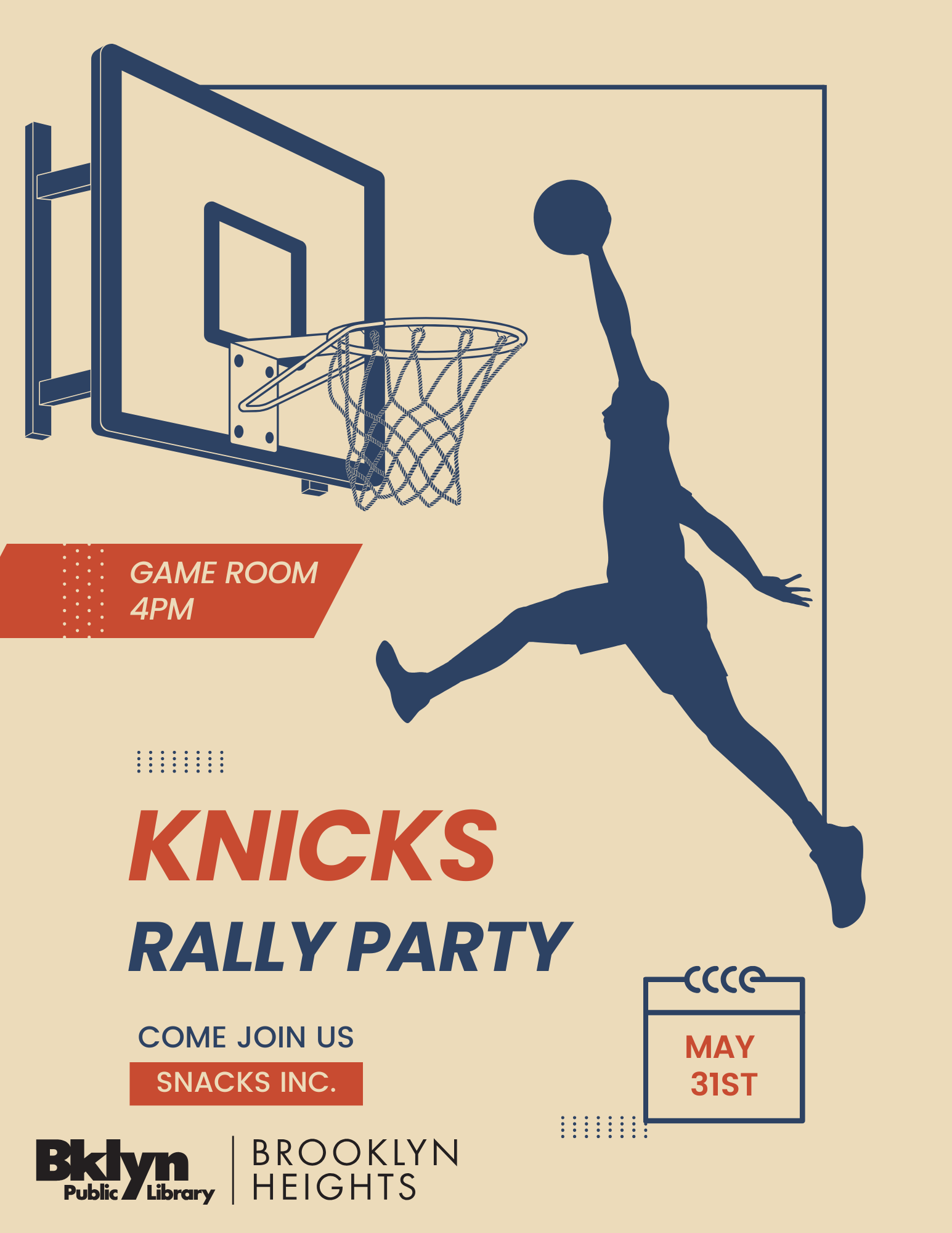 Knicks Teen Rally | Brooklyn Public Library