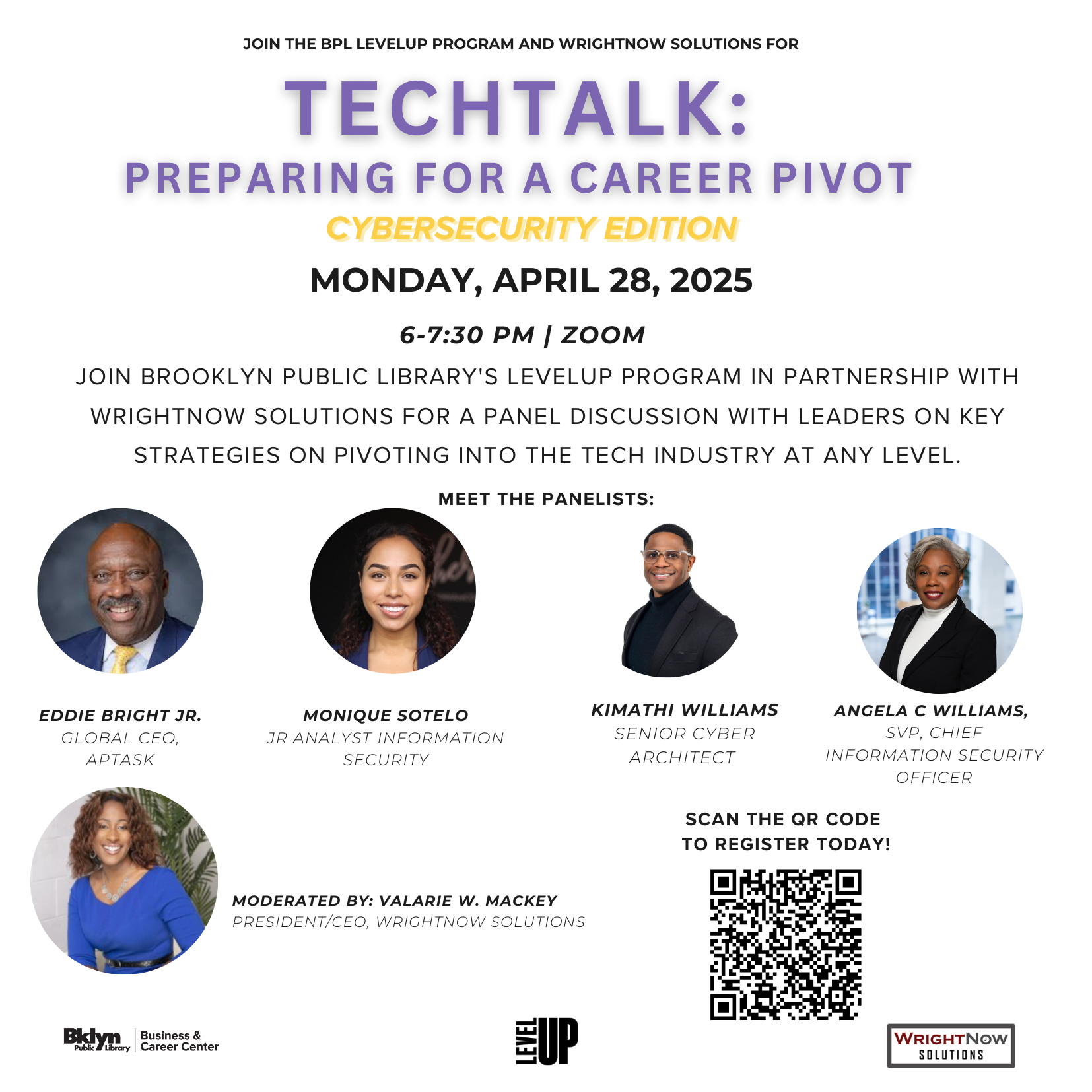 TechTalk: Preparing for a Career Pivot | Brooklyn Public Library