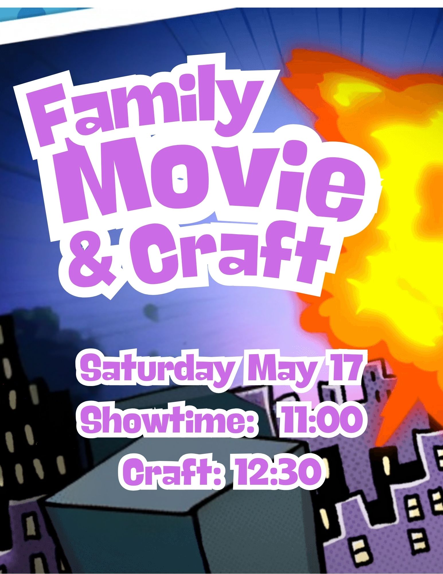 Family Movie & Craft | Brooklyn Public Library