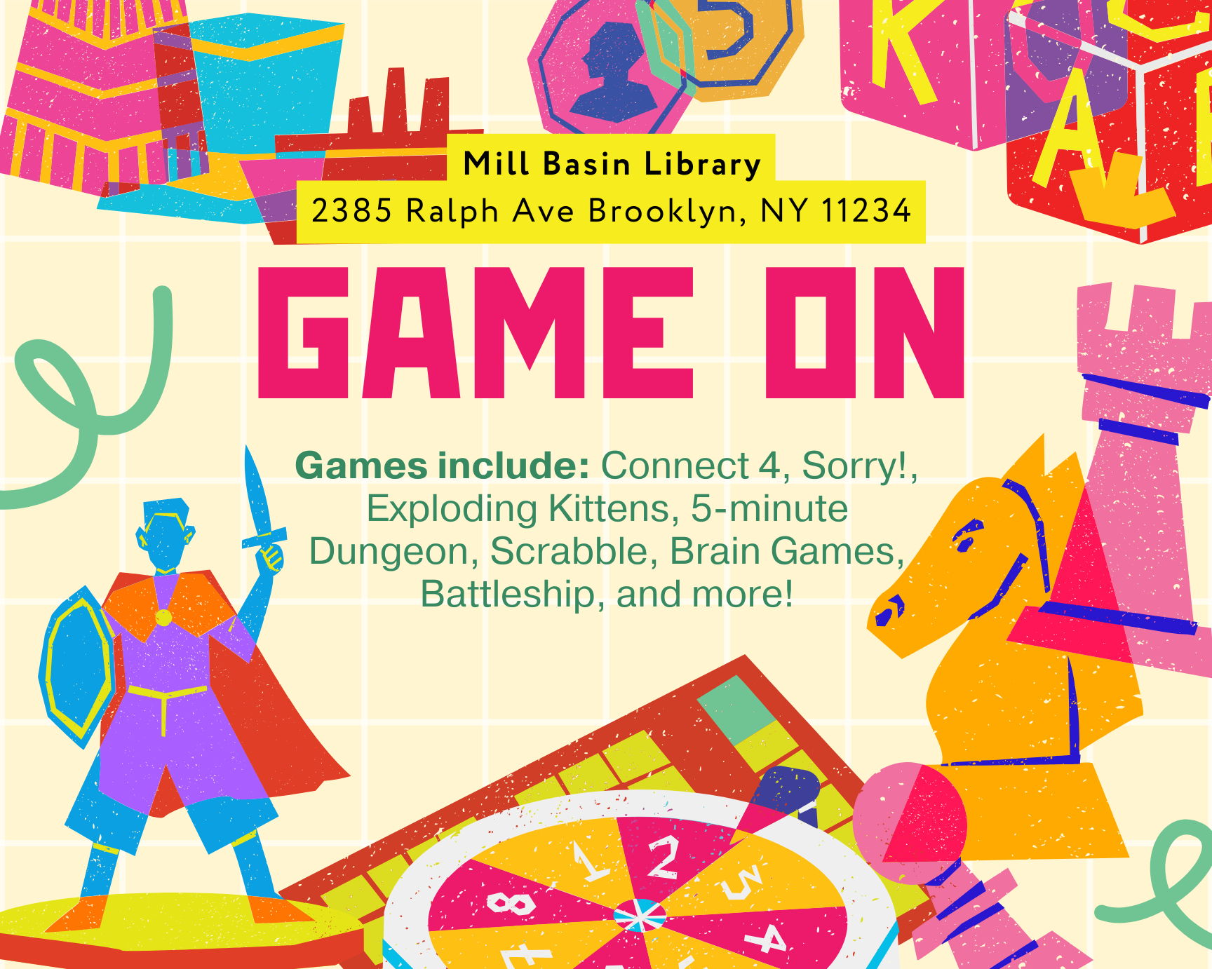 After School Game On | Brooklyn Public Library