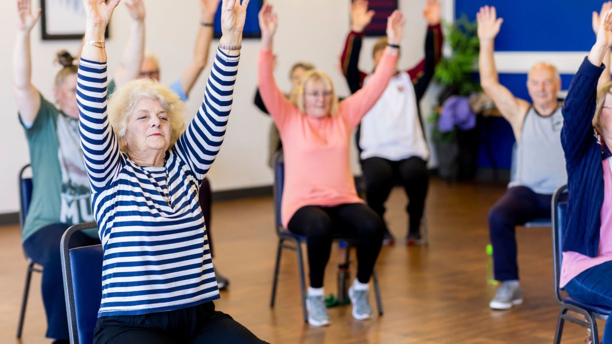 Borough Park Presents Chair Zumba For Seniors | Brooklyn Public Library