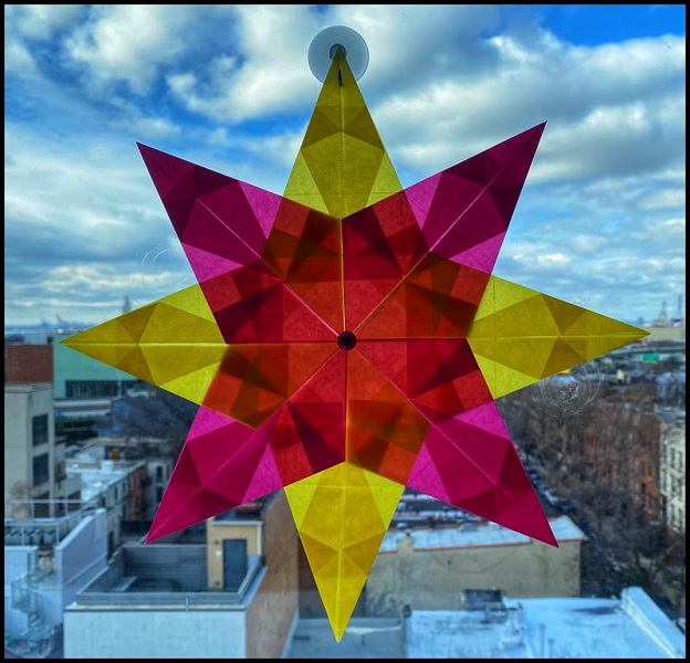 Plum Paper Craft: Spring Equinox Star | Brooklyn Public Library