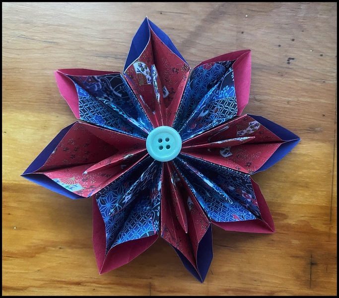 Plum Paper Craft: Star Flower | Brooklyn Public Library