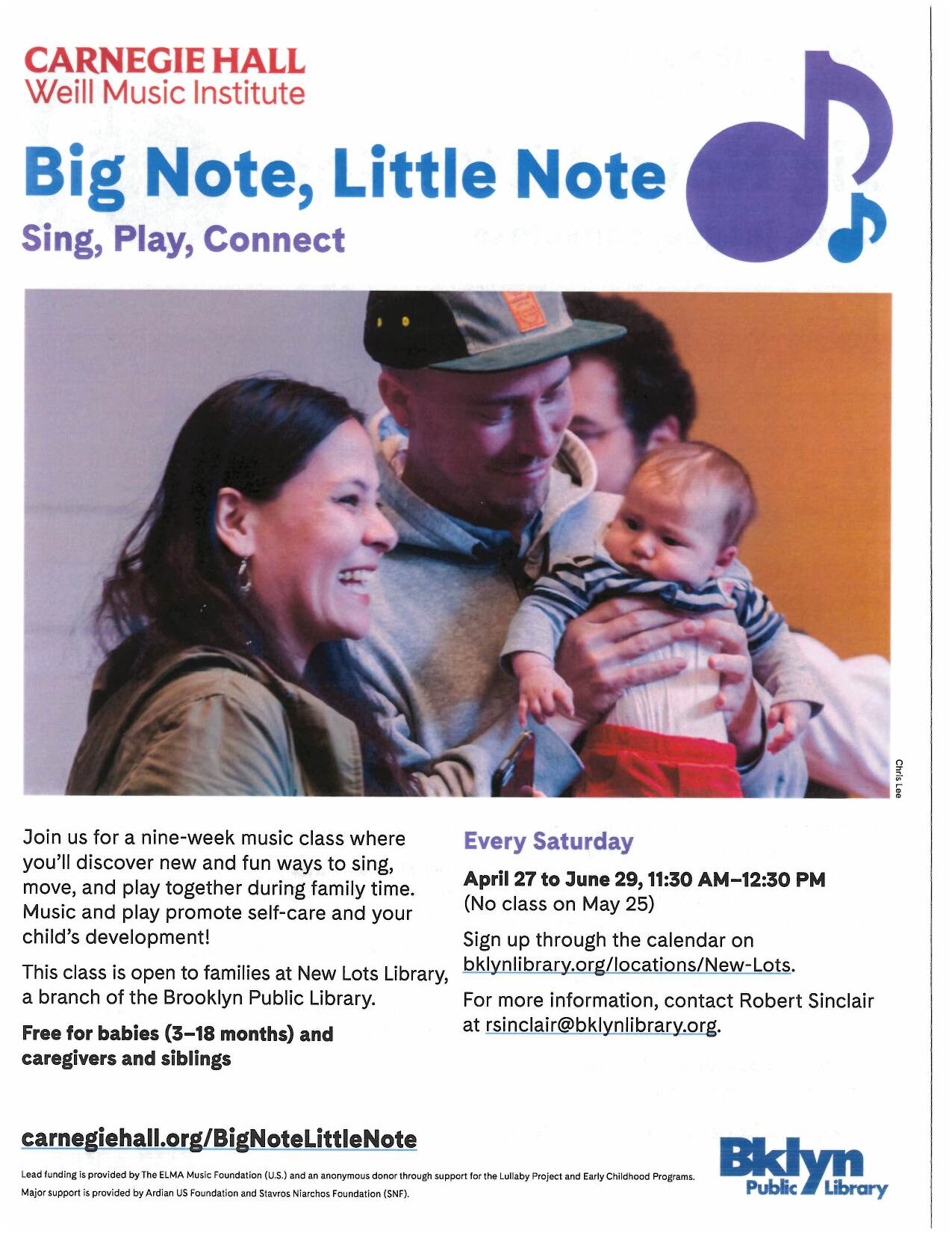 Big Note, Little Note | Brooklyn Public Library