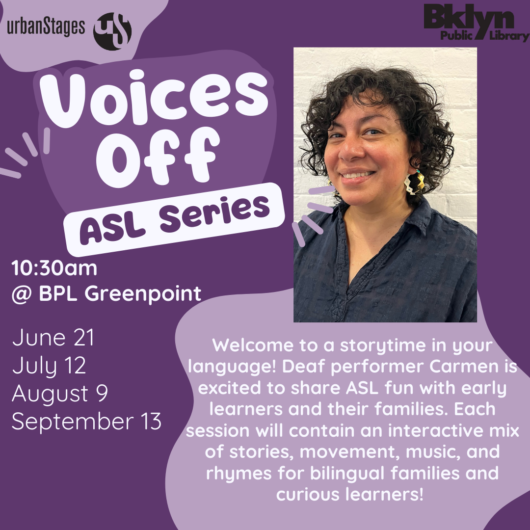 Voices Off ASL Series | Brooklyn Public Library