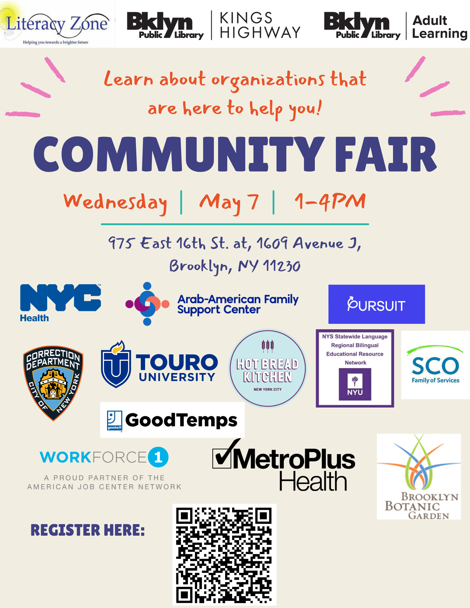 Community Resource Fair | Brooklyn Public Library