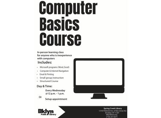 Computer Basics Course | Brooklyn Public Library