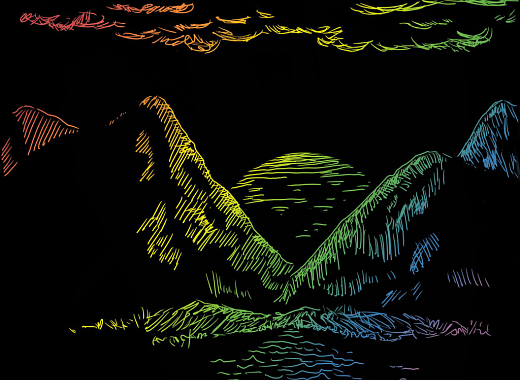 Grab & Go: Scratch Art | Brooklyn Public Library