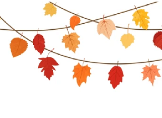 Fall-Themed Coaster Decoration | Brooklyn Public Library