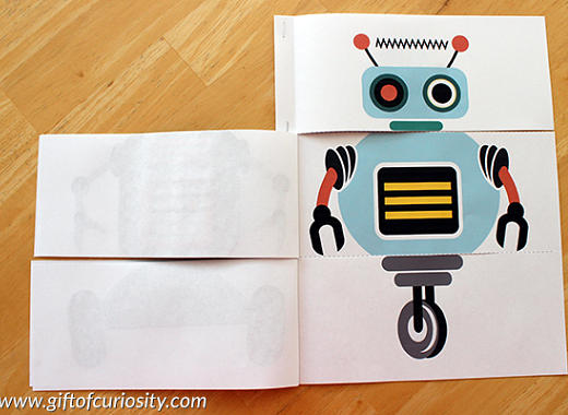 Grab and Go: Robot Flip Book | Brooklyn Public Library