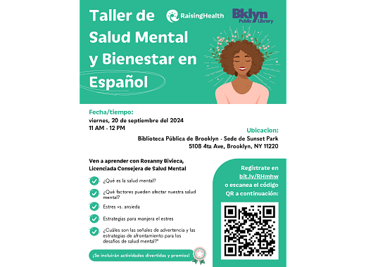 Taller de Salud Mental y Bienestar en Español / Mental Health and ...